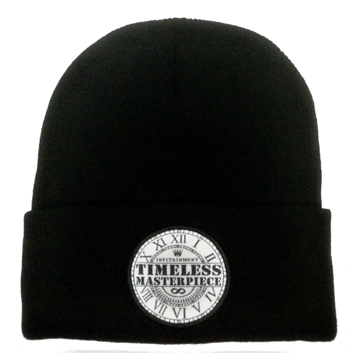 Timeless Masterpiece Black Winter Beanie | INFITAINMENT